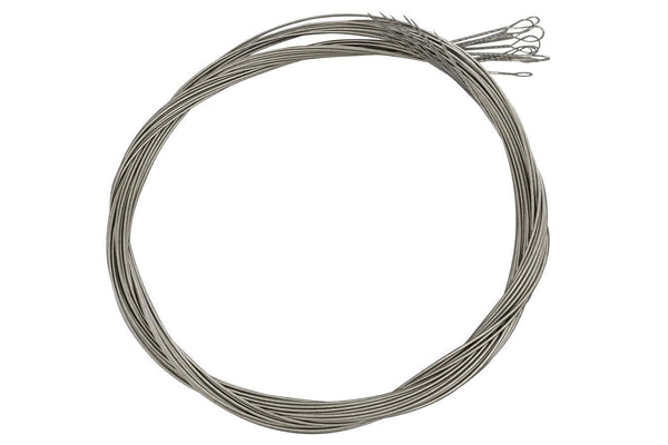 Folkcraft® Stainless Steel Wound Strings, Loop Ends, Pack Of Twelve ...